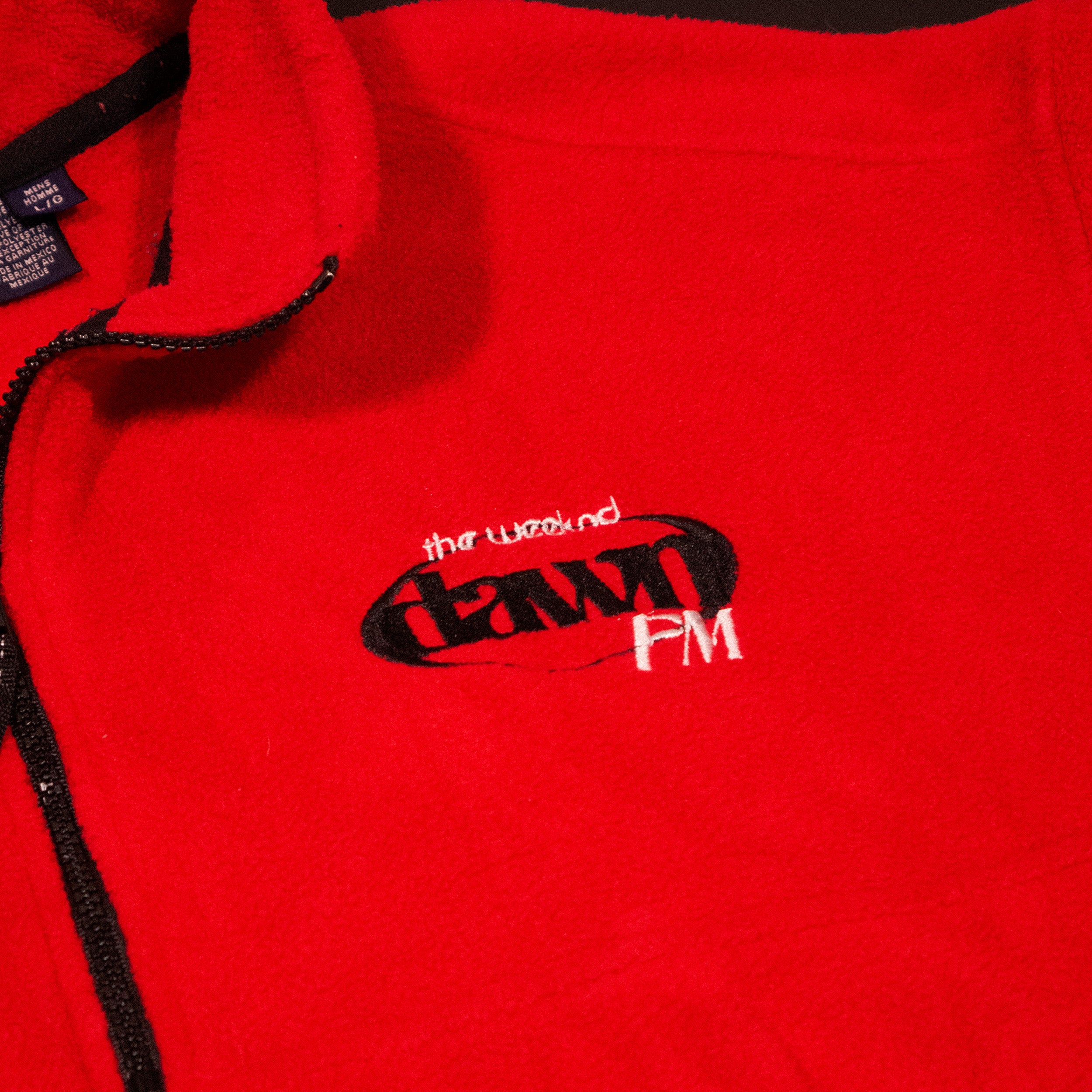 The Weeknd - Dawn FM Red 1/4 Zip Fleece (RE-WRX)